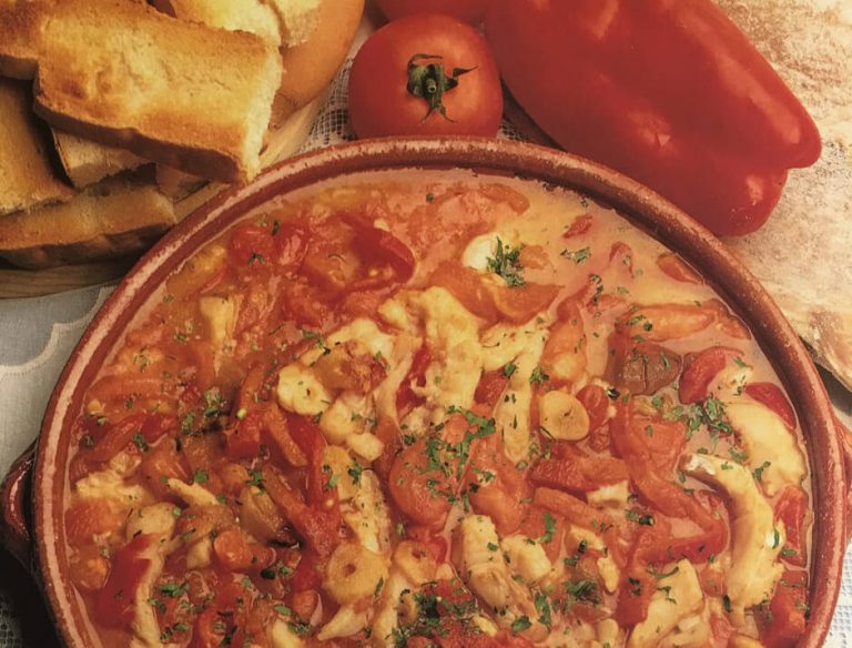 Tiznao Manchego - ¡Receta FÁCIL Y RÁPIDA con bacalao! - Duque
